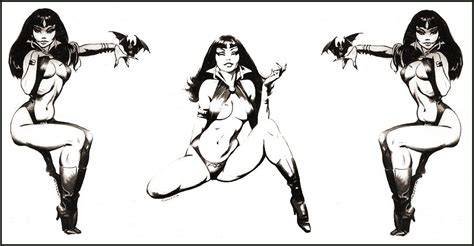 Frank Frazetta Vampirella Art