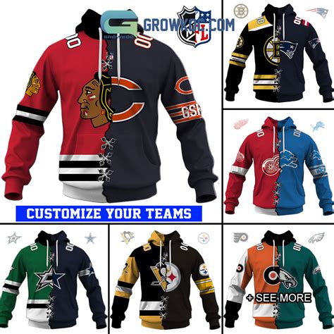 Hoodie Nfl Mix Nhl Growkoc