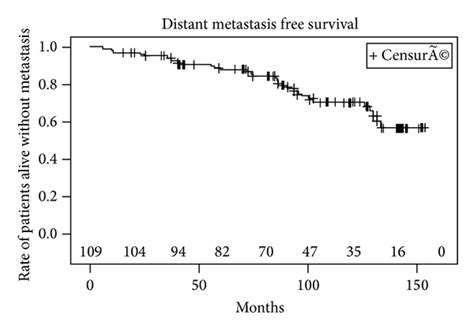 Distant Metastasis Free Survival Download Scientific Diagram