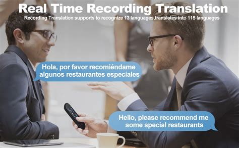 Amazon.com : exsulity Language Translator Device, No Need APP Instant AI Translator,138 ...