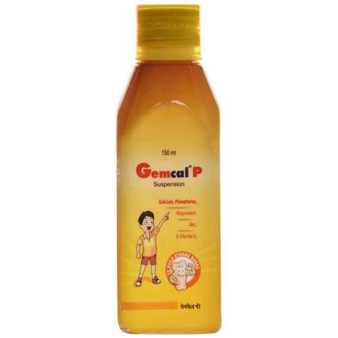 Gemcal P Suspension View Usage Side Effects Price And Subtitute Egmedi
