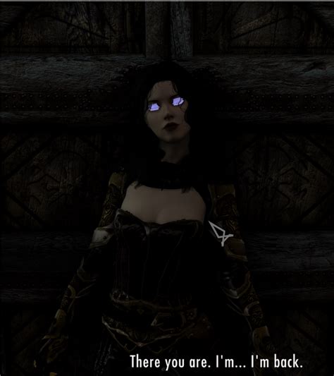 Seranas Eyes Missing After Coming Back From Being Cured Skyrim Technical Support Loverslab