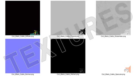 Coil Black Cable 3d Model 29 3ds Blend C4d Fbx Max Ma Lxo