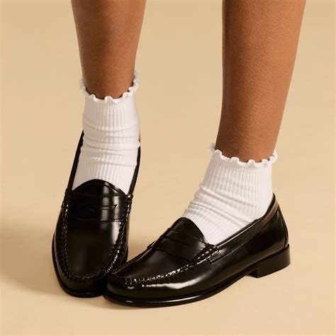 Womens Ruffle Socks