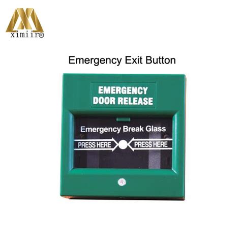 Emergency Switch Exit Button Door Release Glass Br Grandado