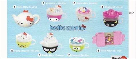 Mcdonalds Hello Sanrio Complete Set Of 8 New Unopened 2017 1899542357