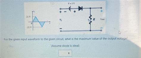 solved what is the current through the diodepure signal no