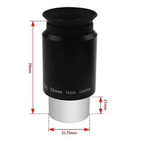 Astromania Oculaire De Télescope Plossl 32 Mm Design Plossl à 4