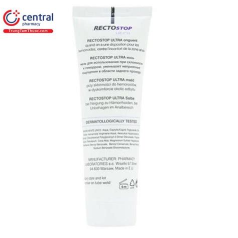 Thuốc Bôi Trĩ Rectostop Co Búi Trĩ Nhanh Chóng An Toàn Cho Bà Bầu