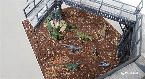Jurassic World Diorama On Behance
