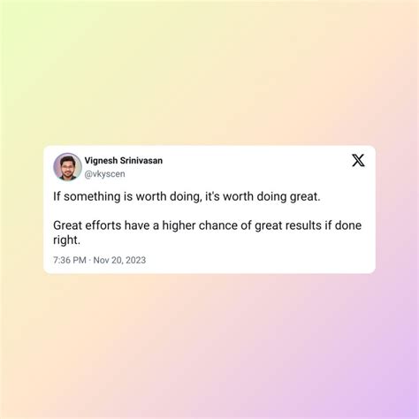 Think About It Vignesh Srinivasan