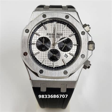 Audemars Piguet Royal Oak Offshore Chronograph White Dial Rubber Strap Watch At ₹ 6999 Mens