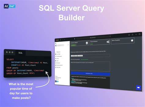 mustafa ergişi on linkedin sql server query builder tool easily