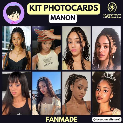 Kit Photocards Manon Katseye Fanmade Shopee Brasil