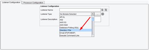 Configuring Directory Listener In Pilotfish Integration Engine