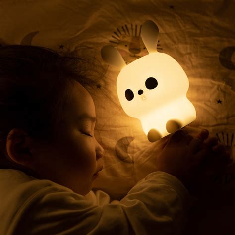 Silicone Lights And Lamps Soft Cute Night Light For Bedroom