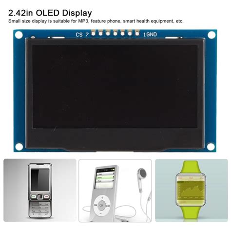 Display Screen Module Oled Module Small Size Light Weight Smart Health Equipment Feature Phone