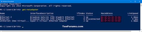 Find Mac Address Of Windows 10 Pc Tutorials