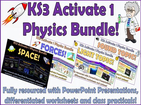 Activate 1 Ks3 Physics Bundle Teaching Resources