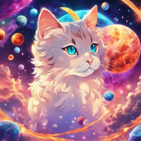 Cosmic Cat By Auraron7 On Deviantart