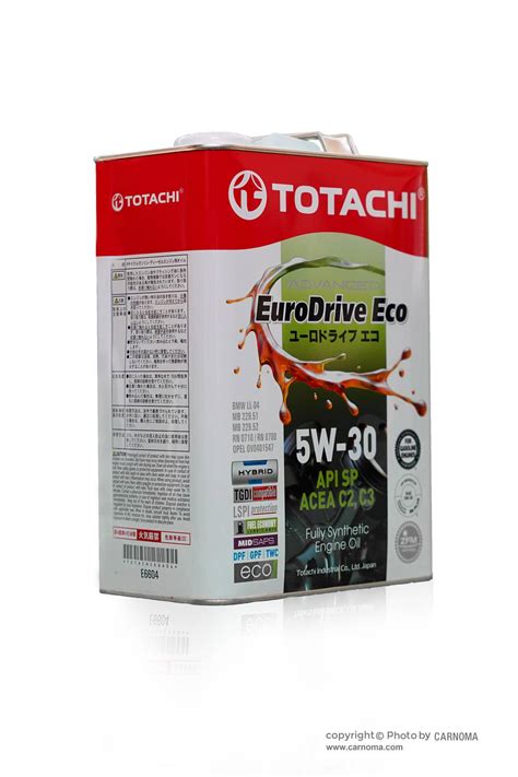 روغن موتور توتاچی 5w-30 Euro Drive حجم چهار لیتر