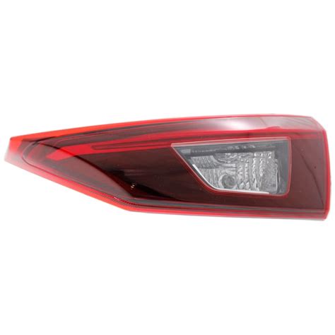 Garage Pro Tail Light Assembly Compatible With 2014 Mazda 3 Inner Led