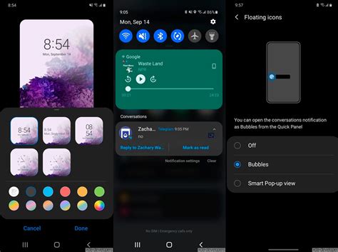 رابط کاربری One Ui 3 0 سامسونگ و تمام تغییرات آن ترنجی