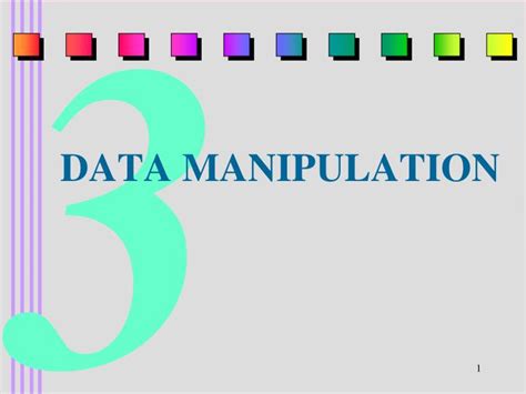ppt data manipulation powerpoint presentation free download id 3255389