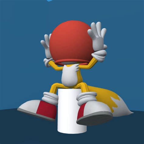 Tails Head Stuck By Slatki2009 On Deviantart