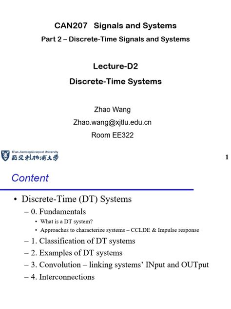 lectured2 dt systems pdf signal processing algorithms