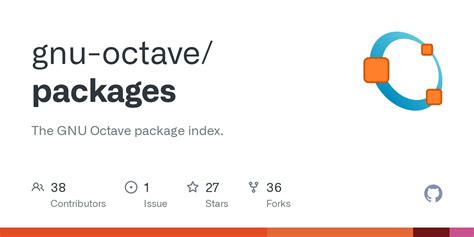 Github Gnu Octavepackages The Gnu Octave Package Index