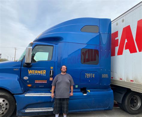 Drive Werner Field Recruiter Lee Was Driving Through