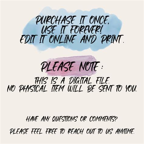 Editable Password Tracker Printable Cool Color Tone Password Organizer Password List Keeper