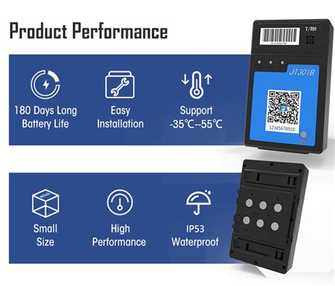 4g Gps Intelligent Tracker Wireless Cold Chain Temperature Humidity Sensor