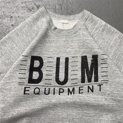 Vintage 80s Bum Equipment Graphic Sweatshirt Depop