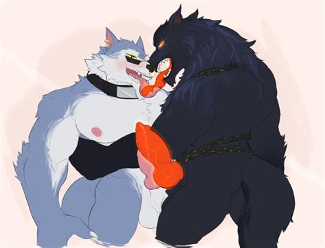 Rule 34 Anthro Balls Big Balls Canid Canine Canis Chains Claws