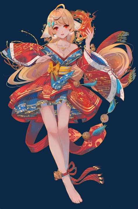 Tushan Honghong Huyao Xiao Hongniang Drawn By Yiersan Danbooru