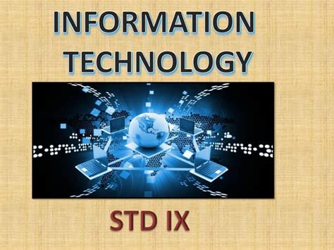Class 9 Part B Unit 1 Itandites Ppt Pdf Information Services Industry Industries