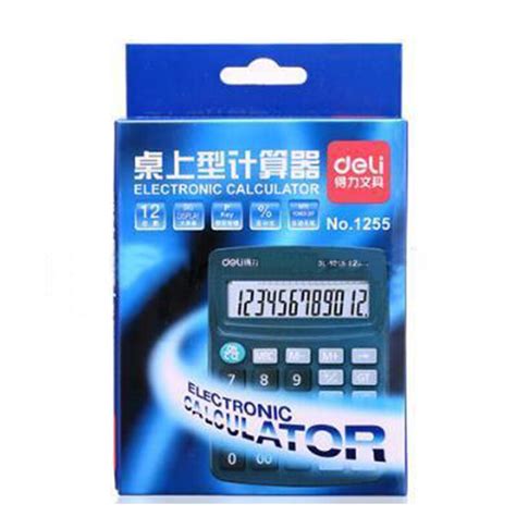 One Piece Deli 12 Digit Calculator 1255 Calculator Vicedeal