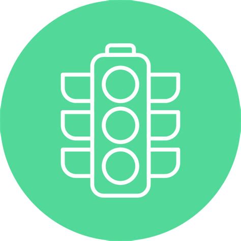 Stop Light Generic Color Fill Icon Freepik