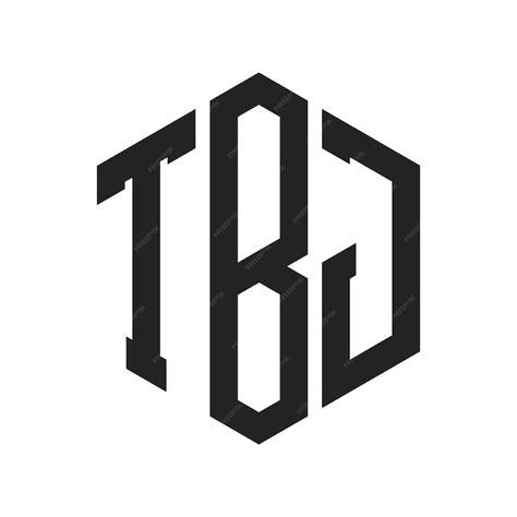 Premium Vector Tbj Logo Design Initial Letter Tbj Monogram Logo Using