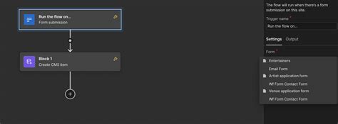 Sign Up Form To Cms Flow Cms Forum Webflow