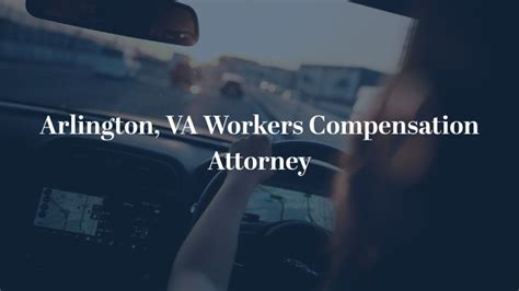 Arlington Va Workers Compensation Attorney