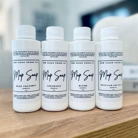 Sample Mop Soap 4 Pack 1 Of Each Scent
