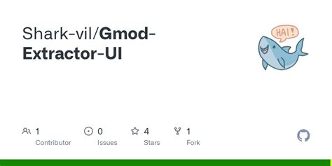 GitHub Shark Vil Gmod Extractor UI
