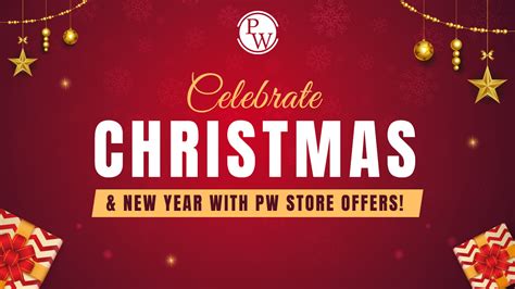 Celebrate Christmas And New Year With Pw Store Offers