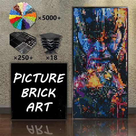 Lego Mosaic Thanos Pixel Art 48x96