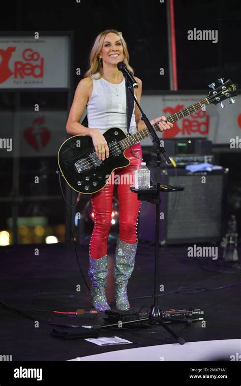 Sheryl Crow Performs On The Runway During The American Heart