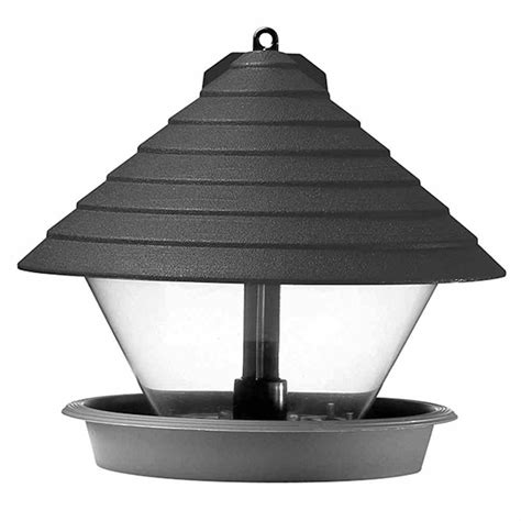 Vogelfutterhaus Schwarzmaße Ø 27 Cm Kunststoff Metro