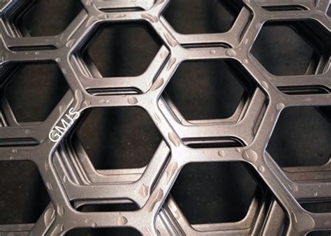 Hexagonal Hole Shape Perforated Metal Sheet Perforated Stainless